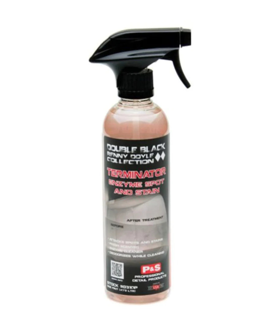 P&S Terminator Enzyme Spot & Stain Remover 16oz 473ml – Gold Label Car ...